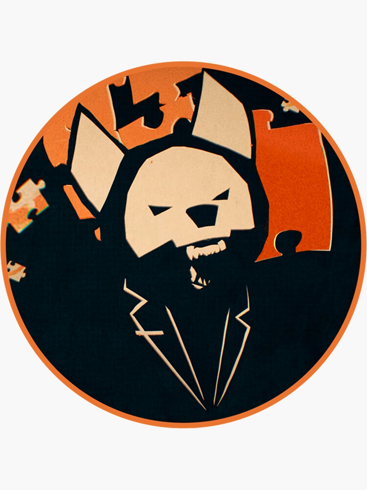 "Deathloop Aleksis Dorsey The Wolf " Sticker for Sale by TedTages ...