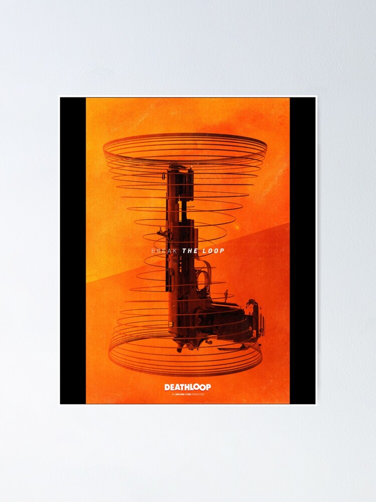 "Deathloop artwork merch " Poster by TedTages | Redbubble