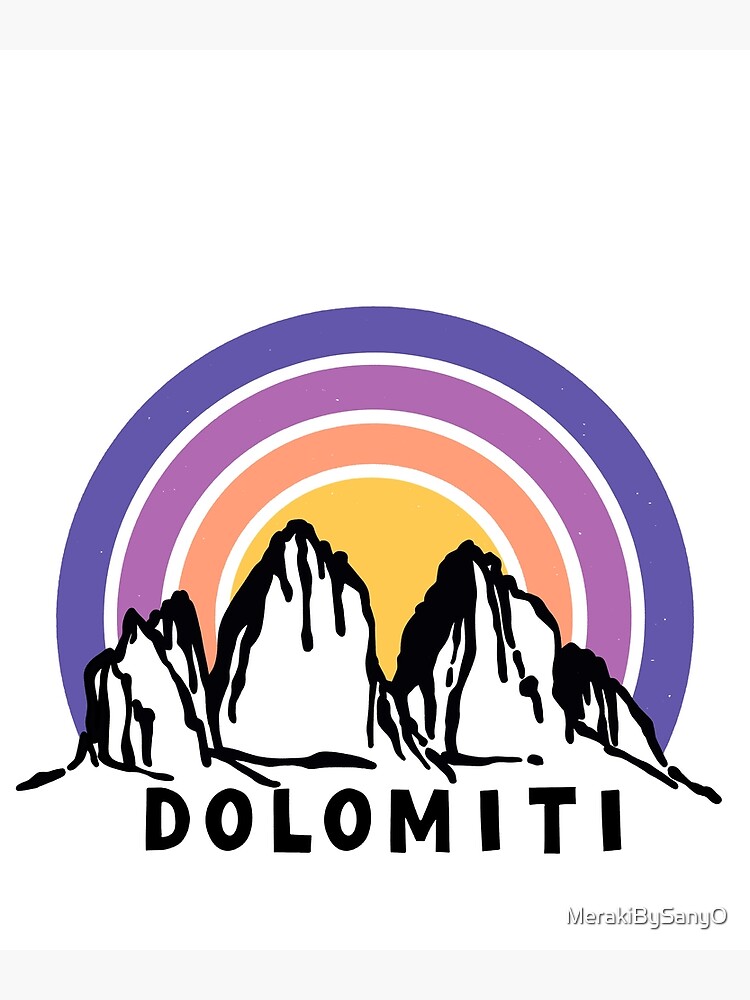 Póster «Dolomitas Drei Zinnen Tre Cime di Lavaredo Tirol del Sur Italia ...