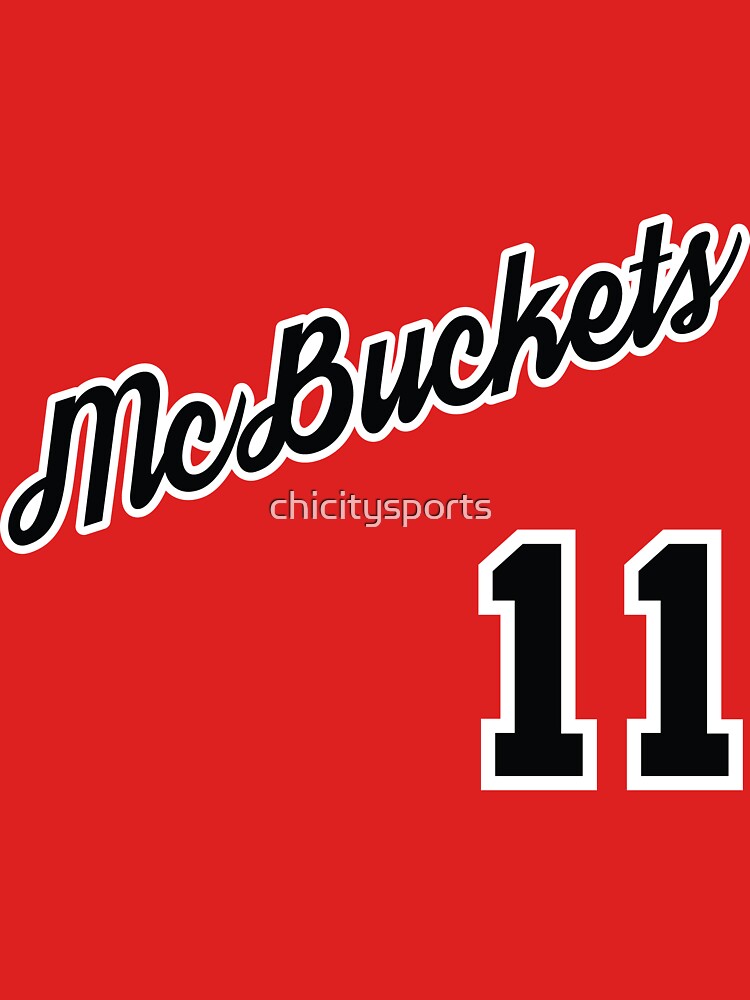 "McBuckets Throwback" T-shirt for Sale by chicitysports | Redbubble ...
