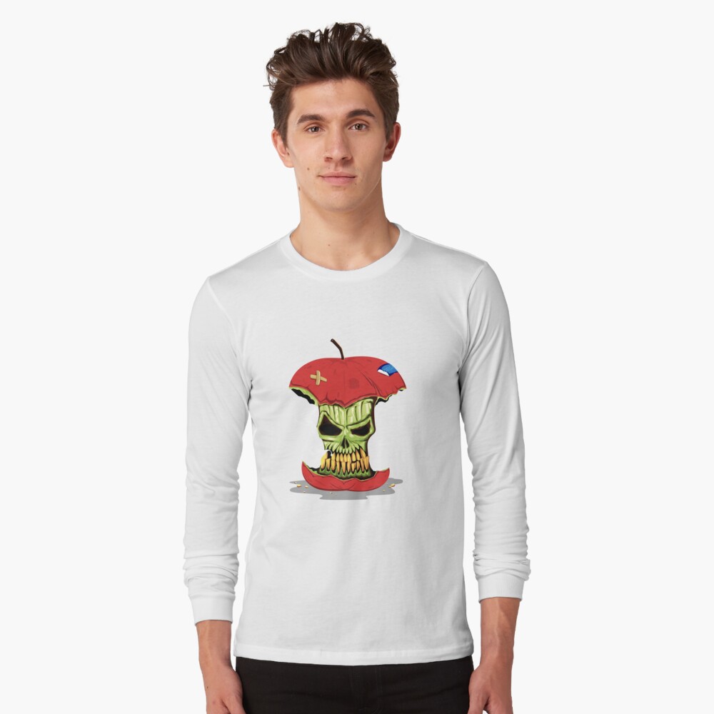 "bad apple" Sticker for Sale by chapunkart | Redbubble