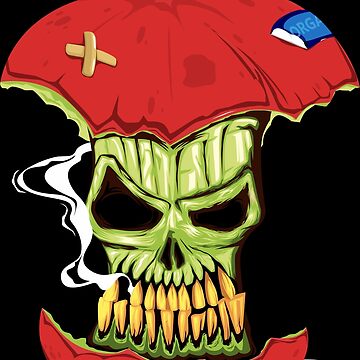 "bad apple" Sticker for Sale by chapunkart | Redbubble