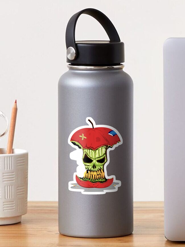 "bad apple" Sticker for Sale by chapunkart | Redbubble