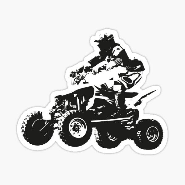 Sticker: Quad Bike | Redbubble