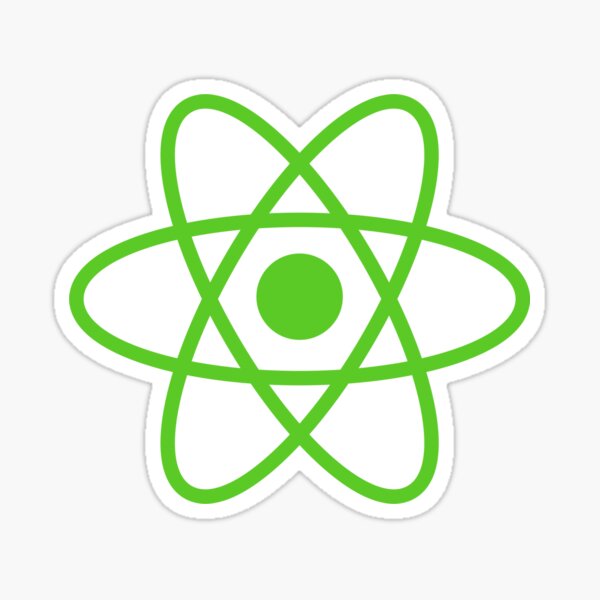 "Nuclear Green Atom" Sticker for Sale by sciencenotes | Redbubble