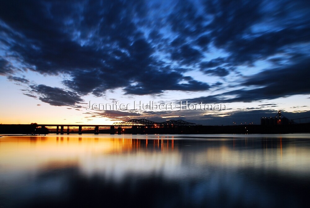 " Sunset Over Lake Wallula #1" by Jennifer Hulbert-Hortman | Redbubble