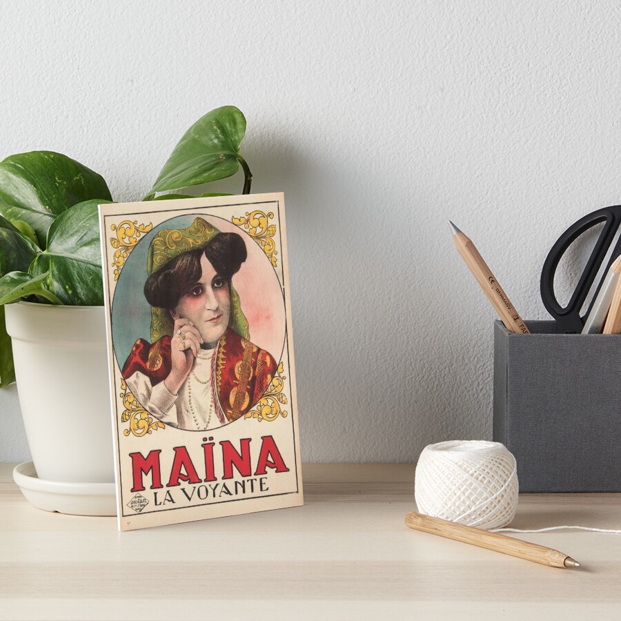 "Friends Poster Maina La Voyante French Art Print Poster" Poster for ...