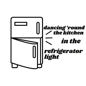 "Dancing round the kitchen in the refrigerator light Taylor Swift All ...