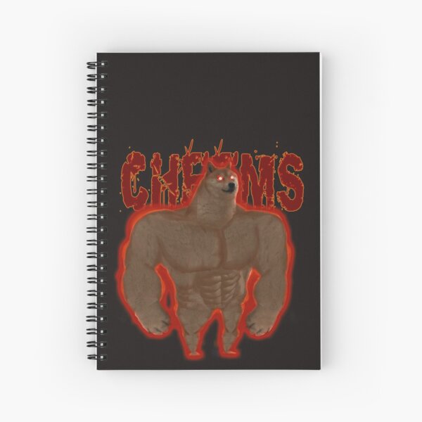 "CHEMS CHEEMS AMSIEDAD MEME" Spiral Notebook by monthz | Redbubble