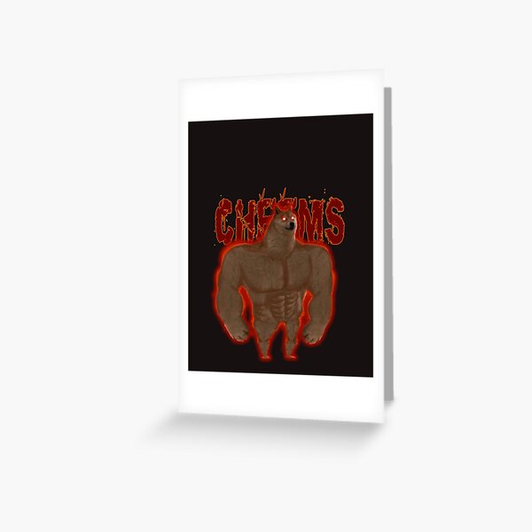 "CHEMS CHEEMS AMSIEDAD MEME" Greeting Card by monthz | Redbubble