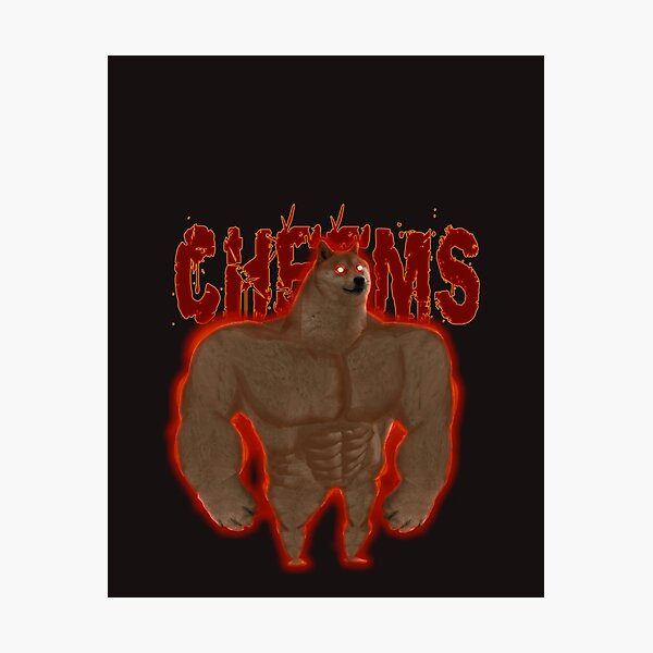 "CHEMS CHEEMS AMSIEDAD MEME" Photographic Print for Sale by monthz ...