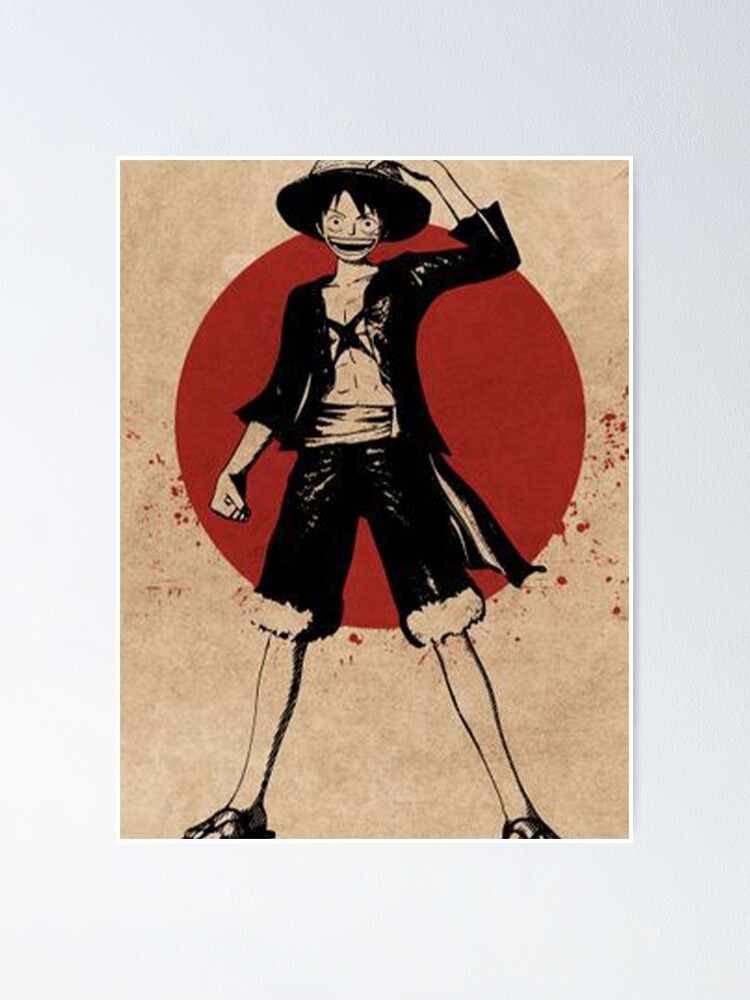 "luffy art work" Poster for Sale by iwmadd7 | Redbubble