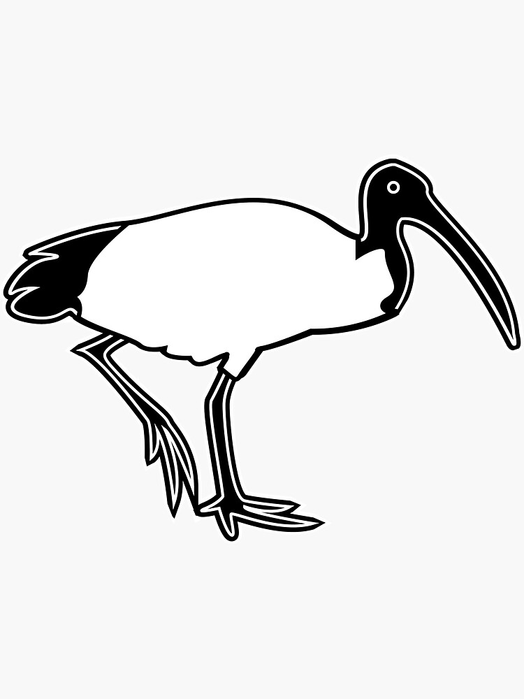 "Bin Chicken" Sticker for Sale by Creative Futures | Redbubble