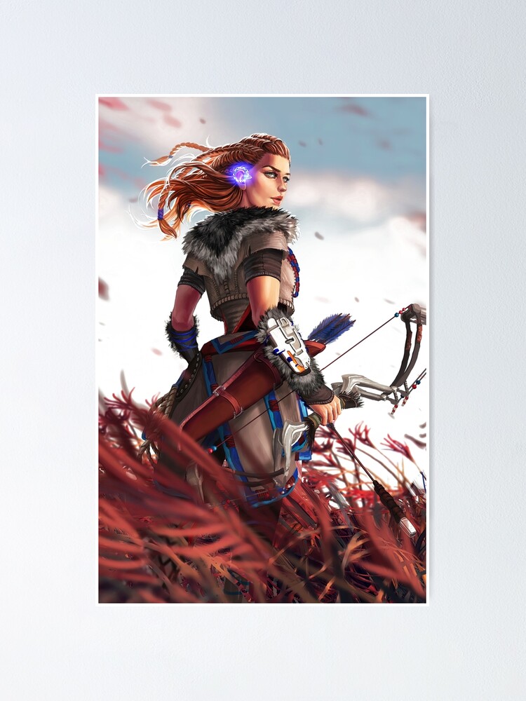 "Aloy Portrait" Poster for Sale by tnatalietu | Redbubble