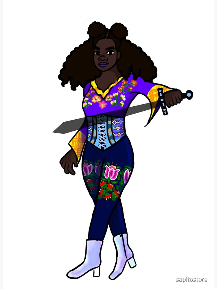 "Aisha with Sword | Fate Winx Fairy Fanart" Art Print for Sale by ...