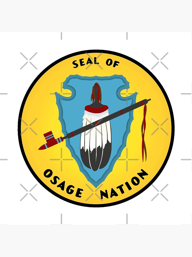 "Seal Of The Osage Nation" Poster for Sale by Pop-Pop-P-Pow | Redbubble