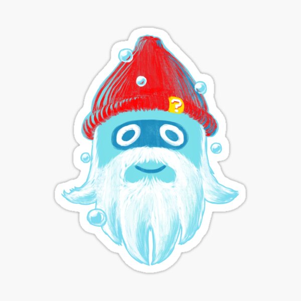 "The 1up Aquatic" Sticker by jangosnow | Redbubble