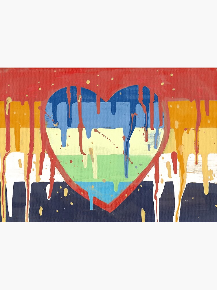 "Lithsexual & Soft Butch: Painted Pride Flag" Poster for Sale by Lewin ...