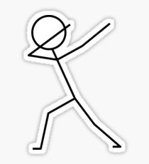 Stickman Stickers | Redbubble