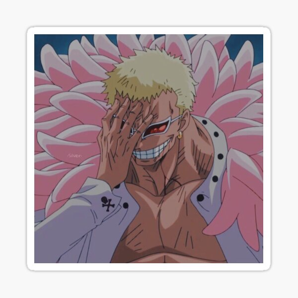 "Doflamingo Donquixote" Sticker for Sale by Babyxxx | Redbubble