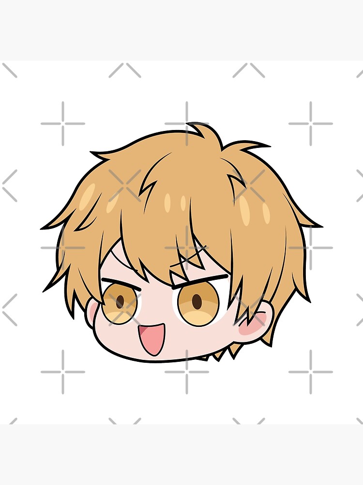 "Chainsawman Denji Chibi Head" Art Print for Sale by ChibiCheems ...