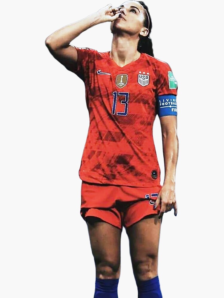 "Alex Morgan Art" Sticker by chelseachu23 | Redbubble