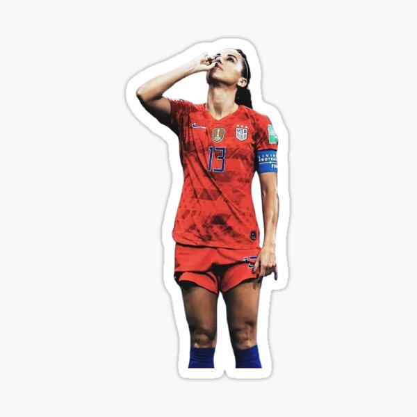 "Alex Morgan Art" Sticker by chelseachu23 | Redbubble