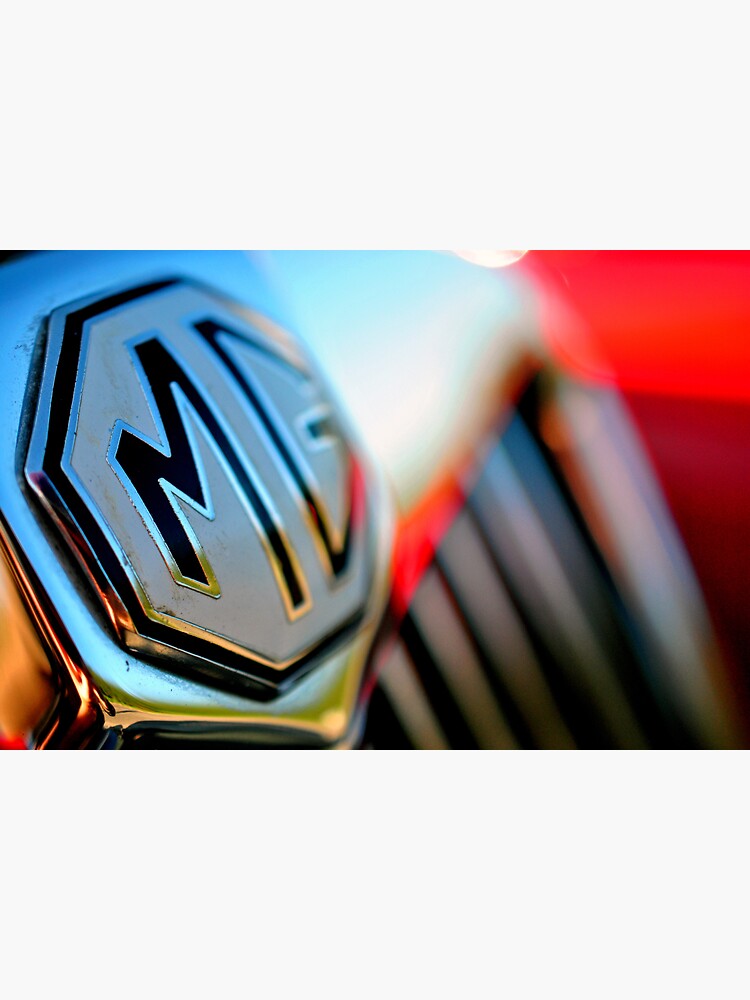 "MG Sports Motor Car" Sticker for Sale by AndyEvansPhotos | Redbubble