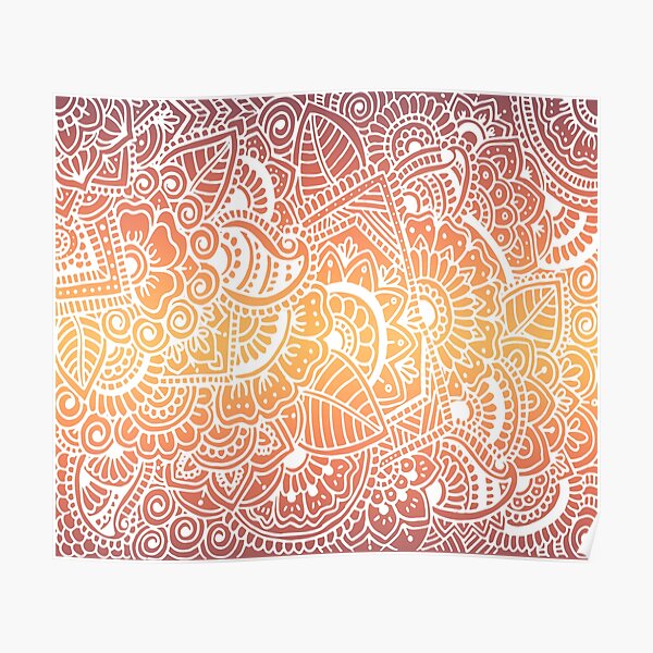 "Zentangle" Poster for Sale by -soraya- | Redbubble
