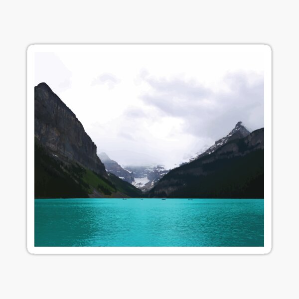 "Lake Louise" Sticker by fimbisdesigns | Redbubble