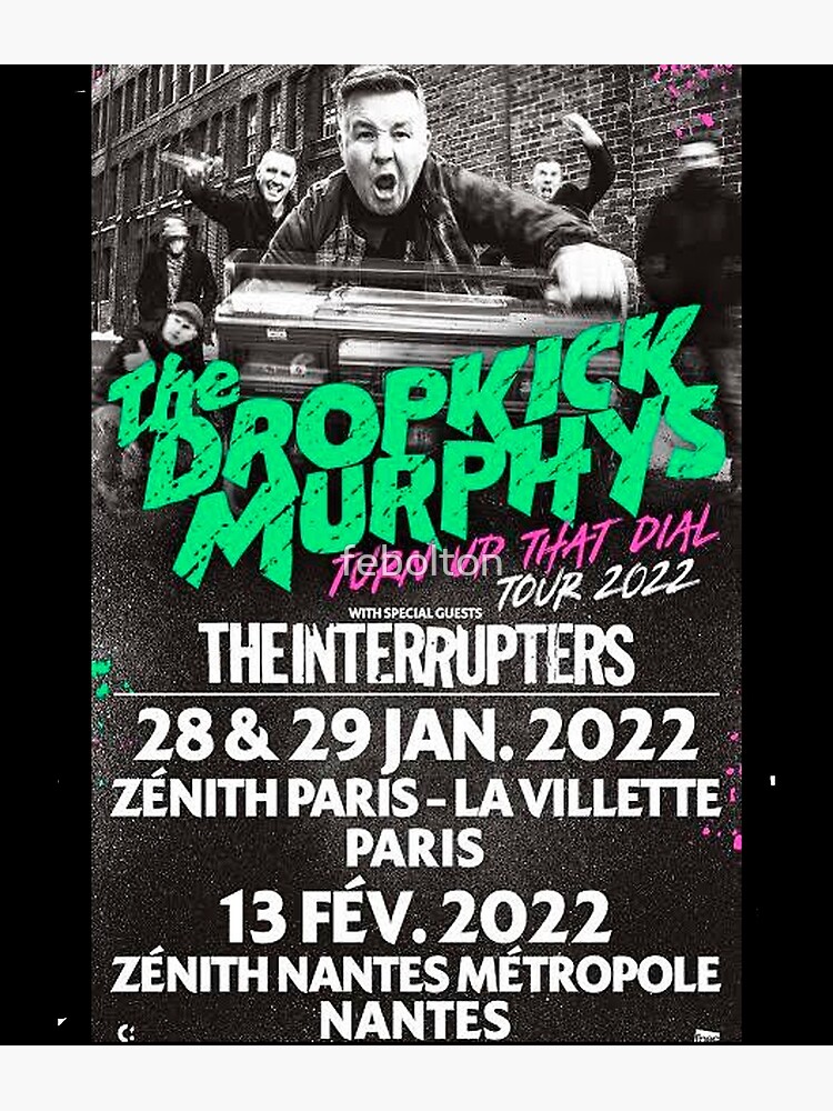 "Dropkick Murphys" Poster by febolton | Redbubble