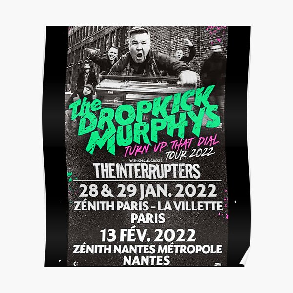 "Dropkick Murphys" Poster by febolton | Redbubble