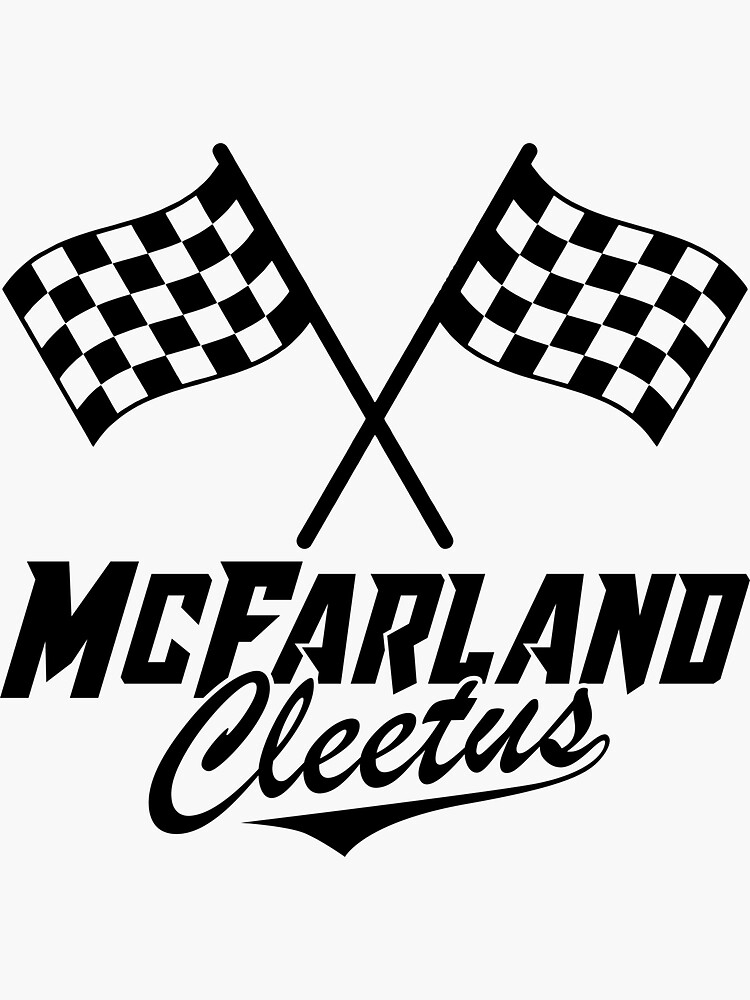 "CLEETUS MCFARLAND" Sticker for Sale by AntonioLeigher | Redbubble