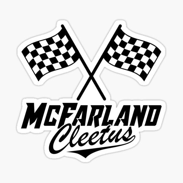 "CLEETUS MCFARLAND" Sticker for Sale by AntonioLeigher | Redbubble