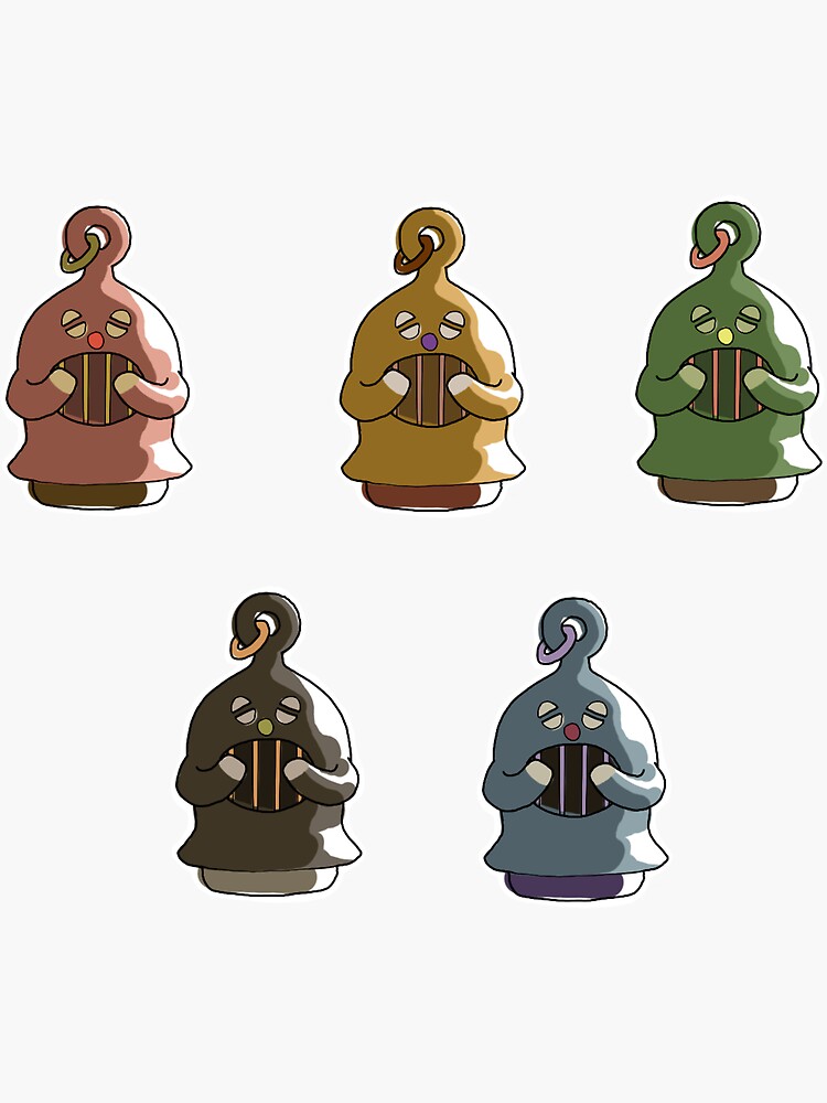 Pegatina «Pegatina ACNH Twangoid Gyroid» de GingerBobble | Redbubble