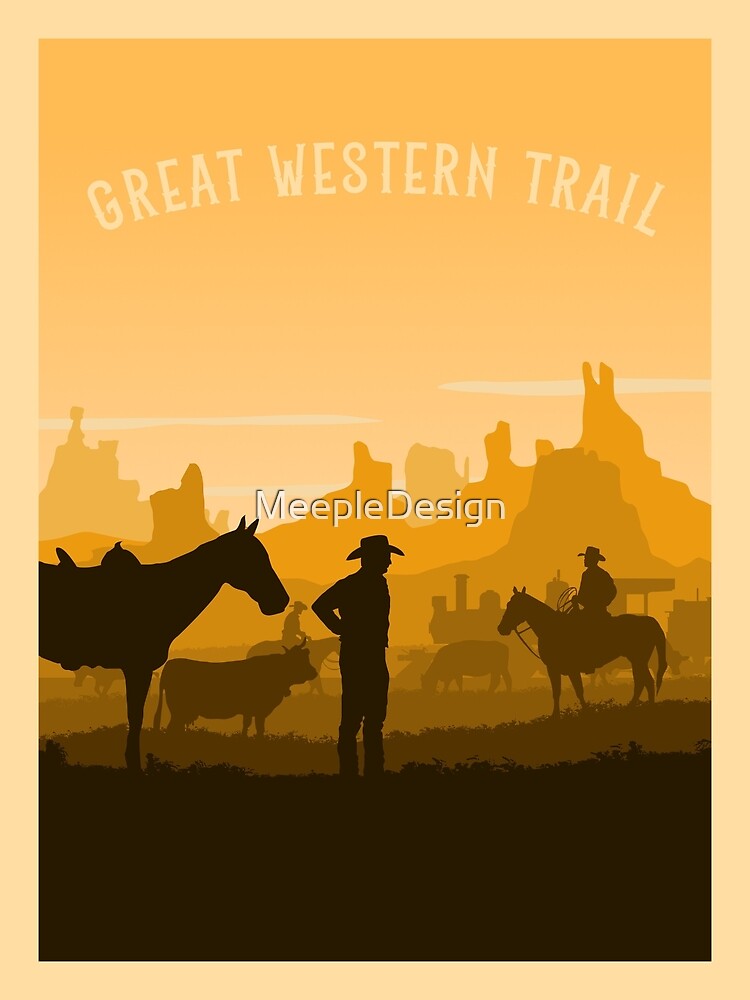 "Great Western Trail Board Game - Board Games - Minimalist Travel ...
