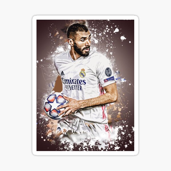 "Karim Benzema" Sticker for Sale by V1rgil | Redbubble