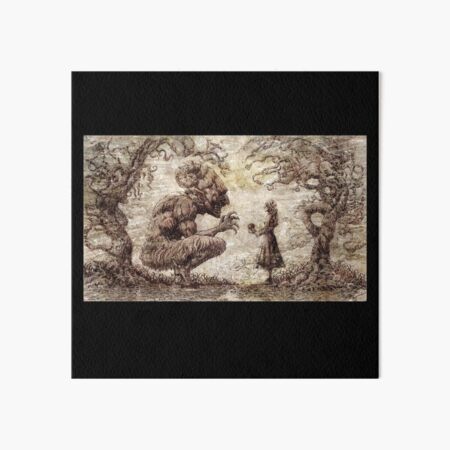 "Attack on titan Ymir and the devil" Art Board Print by TheMillusion ...