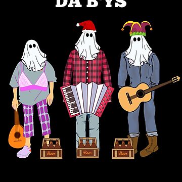 "Da B'ys, musical mummers" Sticker for Sale by Dreamingnewfie | Redbubble