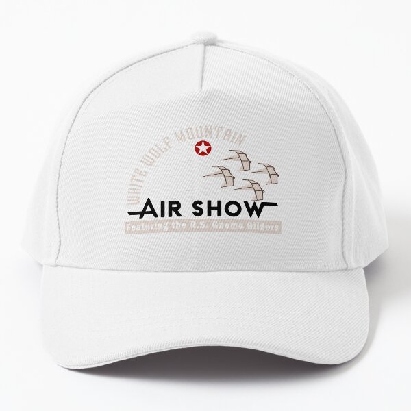 "White Wolf Mountain Gnome Gliders Air Show" Cap for Sale by Sierra ...