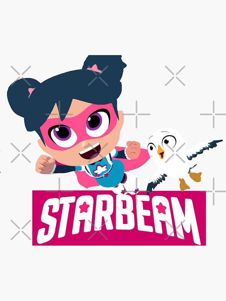"Starbeam Cartoon " Sticker for Sale by Dcfunmeme | Redbubble