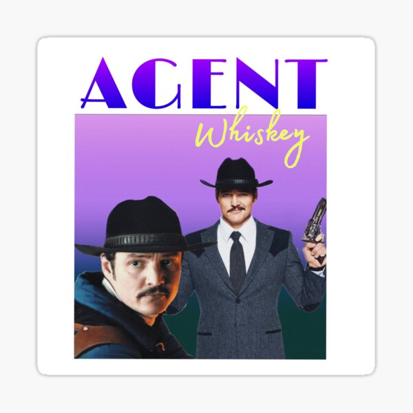 "agent whiskey" Sticker by JusttAmyBee | Redbubble
