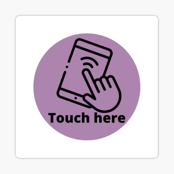 "phone icon" Sticker for Sale by SmartsDesigns | Redbubble