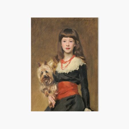 "Miss Beatrice Townsend (1882) by John Singer Sargent" Art Board Print ...