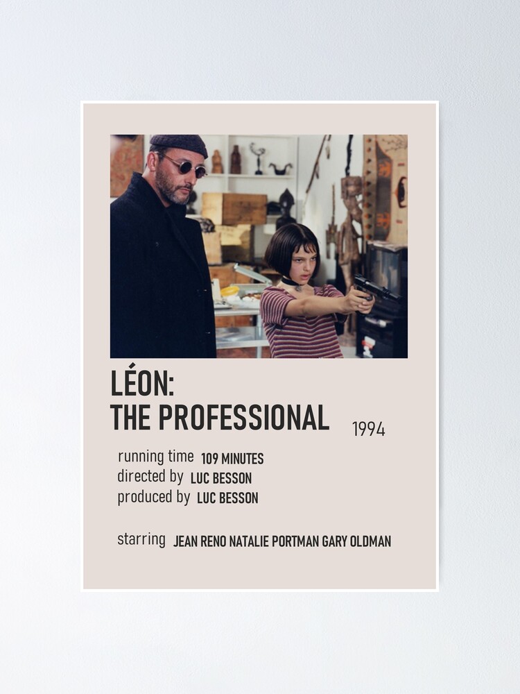 "Leon: The Professional Alternative Poster" Poster for Sale by ...