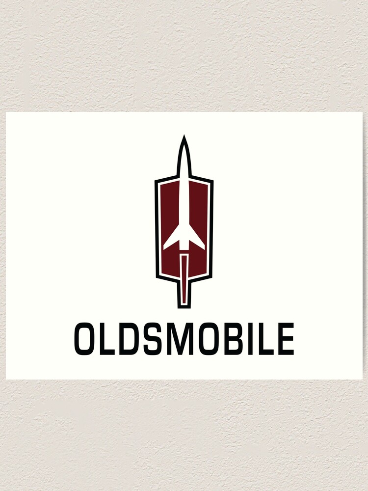 "Retro Oldsmobile Rocket Logo" Art Print by MuscleCars | Redbubble