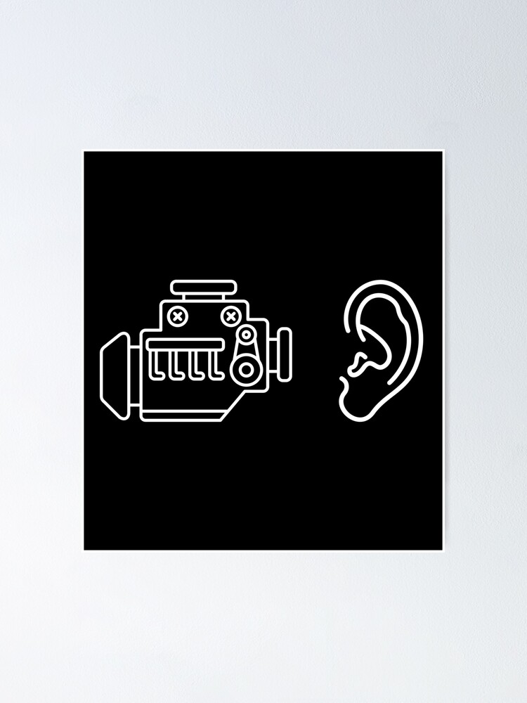 "Engineer Funny Meme (Engine Ear Wordplay)" Poster for Sale by ...