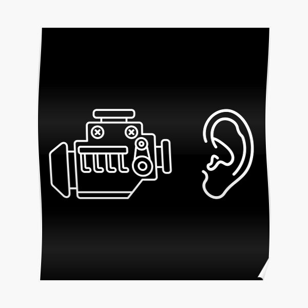 "Engineer Funny Meme (Engine Ear Wordplay)" Poster for Sale by ...