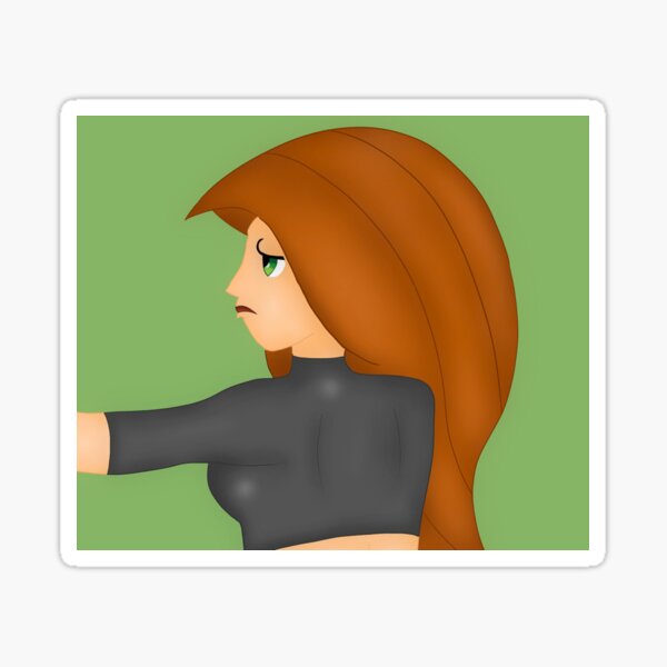 "Kim Possible" Sticker by TakaTavern | Redbubble