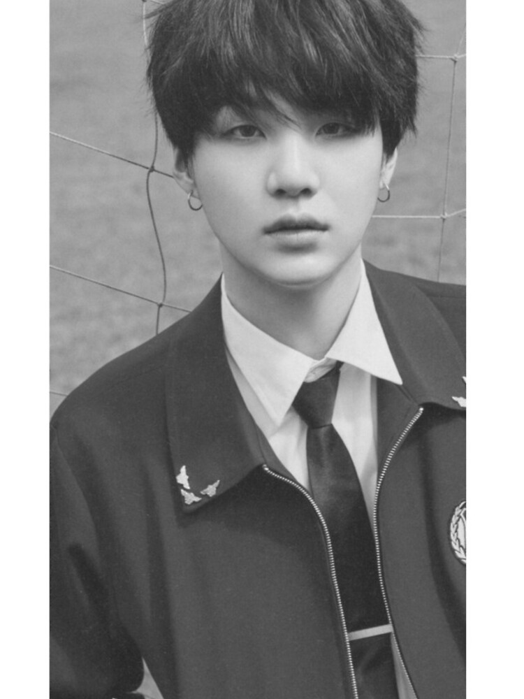 "BTS Suga Phone Case 4 - Black and White" iPhone Case for Sale by ...